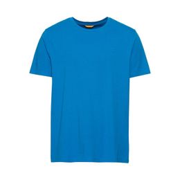 Camel Active T-Shirt mit Rundhalsausschnitt strong blue L L Unifarbenes T-Shirt von Camel Active