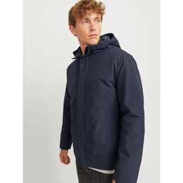 Jack & Jones JACK & JONES Kurzjacke &raquo;JJEKEEN JACKET SN&laquo; mit Kapuze Dark Navy S S Moderne Jacke von Jack & Jones