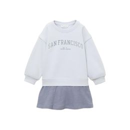 Mango Kids Kleid 'SANFRAN' M&auml;dchen Gr&ouml;&szlig;e 98 saphir / pastellblau