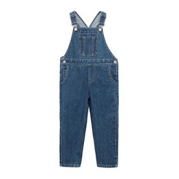 Mango Kids Latzjeans 'LUCAS2' Jungen Gr&ouml;&szlig;e 80 blau