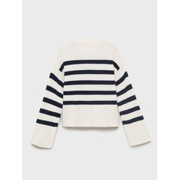 Mango Kids Pullover 'SASHA' M&auml;dchen Gr&ouml;&szlig;e 152 schwarz / offwhite