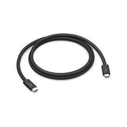 Apple Thunderbolt 5 Pro Kabel, USB-C schwarz, 1 Meter, gesleevt