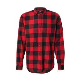 Jack & Jones Jack & Jones Button Up Shirt 'Gingham' male Red size S