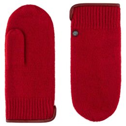 Roeckl Mittens 'FELTED WOOL' female Red size 6,5