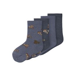 name it Socks boy Blue, Grey size 22