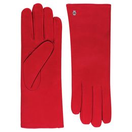 Roeckl Full Finger Gloves 'PRAG' female Red size 7