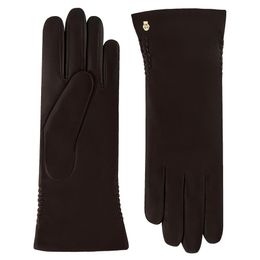 Roeckl Full Finger Gloves 'REGINA' female Brown size 8,5