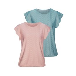 Vivance Shirt Damen Gr&ouml;&szlig;e XS aqua / puder
