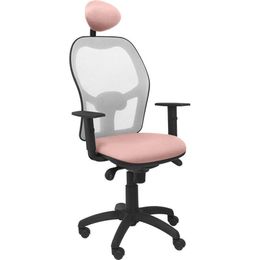 Piqueras y Crespo, Bürostuhl, Bürostuhl mit Kopfstütze Jorquera P&C ALI710C Rosa