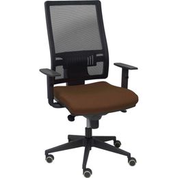 Piqueras y Crespo, Bürostuhl, Bürostuhl P&C 3B10CRP Dunkelbraun