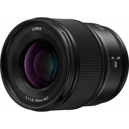 Panasonic Lumix S 50mm f/1.8 (Leica L, Vollformat), Objektiv, Schwarz