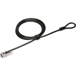 Kensington NanoSaver Slim Kombinationsschloss, Ultra, Notebook Security, Schwarz