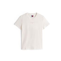 Tommy Jeans Shirt 'LINEAR' female White size XXS