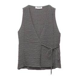 Pull&Bear Pull&Bear Weste Damen Gr&ouml;&szlig;e XL grau