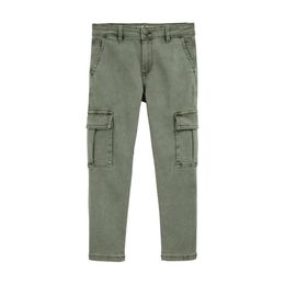 WE Fashion Hose Jungen Gr&ouml;&szlig;e 134 gr&uuml;n / khaki