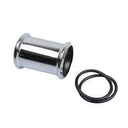 Kirchhoff Doppelmuffe Chrom 32 x 52 mm, mit O-Ringen