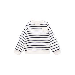 Mango Kids Sweatshirt 'HEART' M&auml;dchen Gr&ouml;&szlig;e 92 schwarz / offwhite