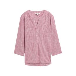Tom Tailor Bluse Damen Gr&ouml;&szlig;e XL pitaya / wei&szlig;