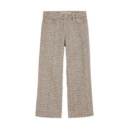 WE Fashion Hose M&auml;dchen Gr&ouml;&szlig;e 122 beige / schwarz