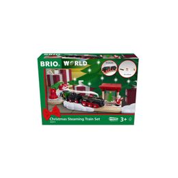 Brio Spiel Batterie-Dampflok Weihnachts-Set