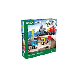 Brio Spiel Steinverlade Set, Stra&szlig;en & Schienen