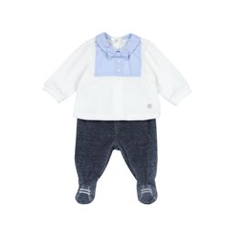 Chicco Outfit Gr&ouml;&szlig;e 72 hellblau / graphit / wei&szlig;