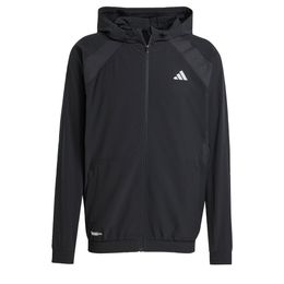 adidas Performance Trainingsjacke 'Tech Apparel' Herren Gr&ouml;&szlig;e XL schwarz / wei&szlig;