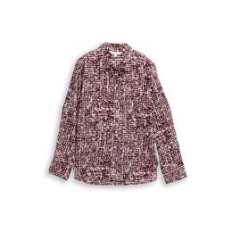 Tom Tailor Blouse female size M Cream / Dark red