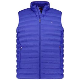 Große Größen Tommy Hilfiger Steppweste, wasserabweisend, packbar Farbe royalblau Größe: 3XL