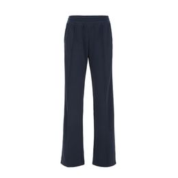 WE Fashion Hose Damen Gr&ouml;&szlig;e 34 marine / wei&szlig;