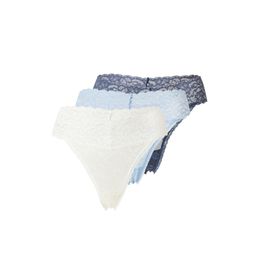ABOUT YOU String 'Lacey' Damen Gr&ouml;&szlig;e XL marine / hellblau / wei&szlig; Winterschuhe