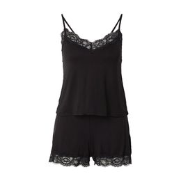 Hunkem&ouml;ller Hunkem&ouml;ller Pyjama 'Nana' Damen Gr&ouml;&szlig;e S schwarz Winterkleid