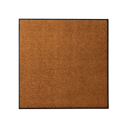Salonloewe Fu&szlig;matte, zimt, Gr&ouml;&szlig;e 115x115 cm