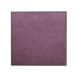 Salonloewe Fu&szlig;matte, mauve, Gr&ouml;&szlig;e 85x85 cm