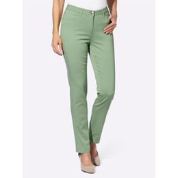 WITT Damen Stretch-Hose mit schmaler Beinweite, eucalyptus, Gr&ouml;&szlig;e 38