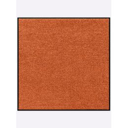 Salonloewe Fu&szlig;matte, terra, Gr&ouml;&szlig;e 85x85 cm