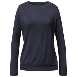 Curare Yogawear Performance Shirt female Blue size L