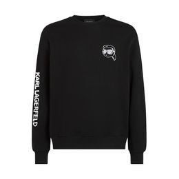 K by KARL LAGERFELD Karl Lagerfeld Sweatshirt 'Ikon' male Black size XS