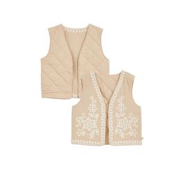 WE Fashion Vest girl Beige size 110/116