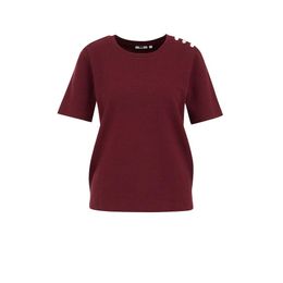 WE Fashion T-Shirt Damen Gr&ouml;&szlig;e M weinrot