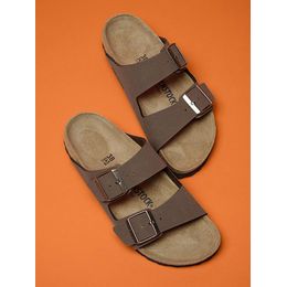 Birkenstock Pantoletten "Arizona" in Hellbraun - Weite N - 29% | Größe 43 | Damen-pantoletten