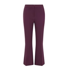 WE Fashion Hose Damen Gr&ouml;&szlig;e 52 aubergine
