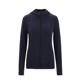 Icebreaker Sportstrickjacke 'Central Classic' Damen Gr&ouml;&szlig;e M navy