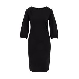 WE Fashion Kleid Damen Gr&ouml;&szlig;e 34 schwarz Winterkleid