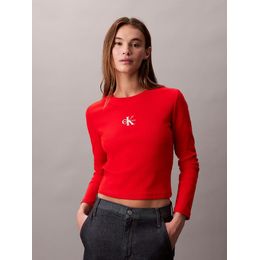 Calvin Klein Jeans Shirt female Orange size XS