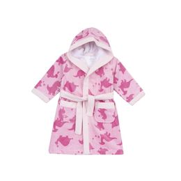 Chicco Bademantel M&auml;dchen Gr&ouml;&szlig;e 140 pink / rosa / wei&szlig;