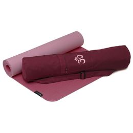 YOGISTAR.COM Yoga-Set 'Starter Edition - Comfort' Herren Gr&ouml;&szlig;e One Size magenta / dunkelrot