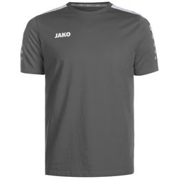 Jako Funktionsshirt 'Power' Herren Gr&ouml;&szlig;e 4XL dunkelgrau / wei&szlig;