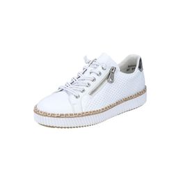 Rieker Sneaker Damen Gr&ouml;&szlig;e 41 sand / silber / wei&szlig;