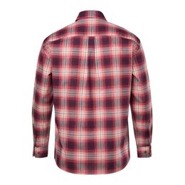 Men Plus Hemd Herren Gr&ouml;&szlig;e 4XL rot / schwarz / wei&szlig;